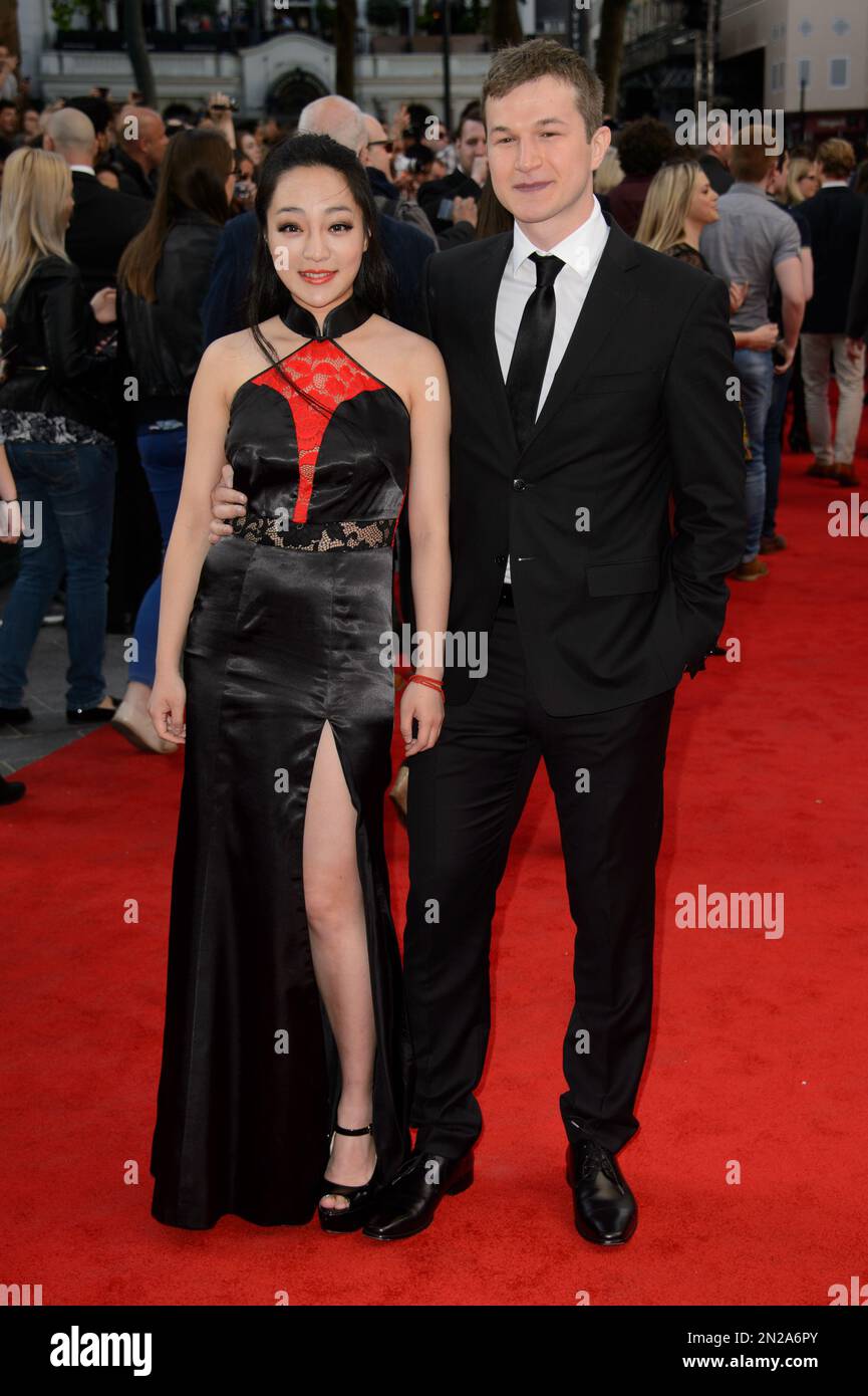 Alec Utgoff poses for photographers at the world premiere of San ...