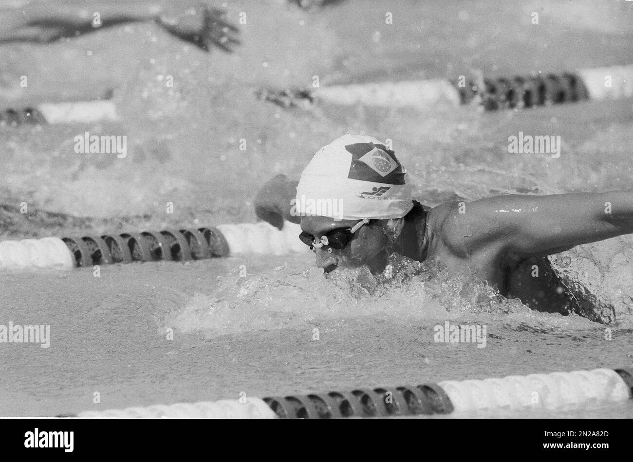 Ricardo Prado of Brazil places first in one of the preliminary heats of ...
