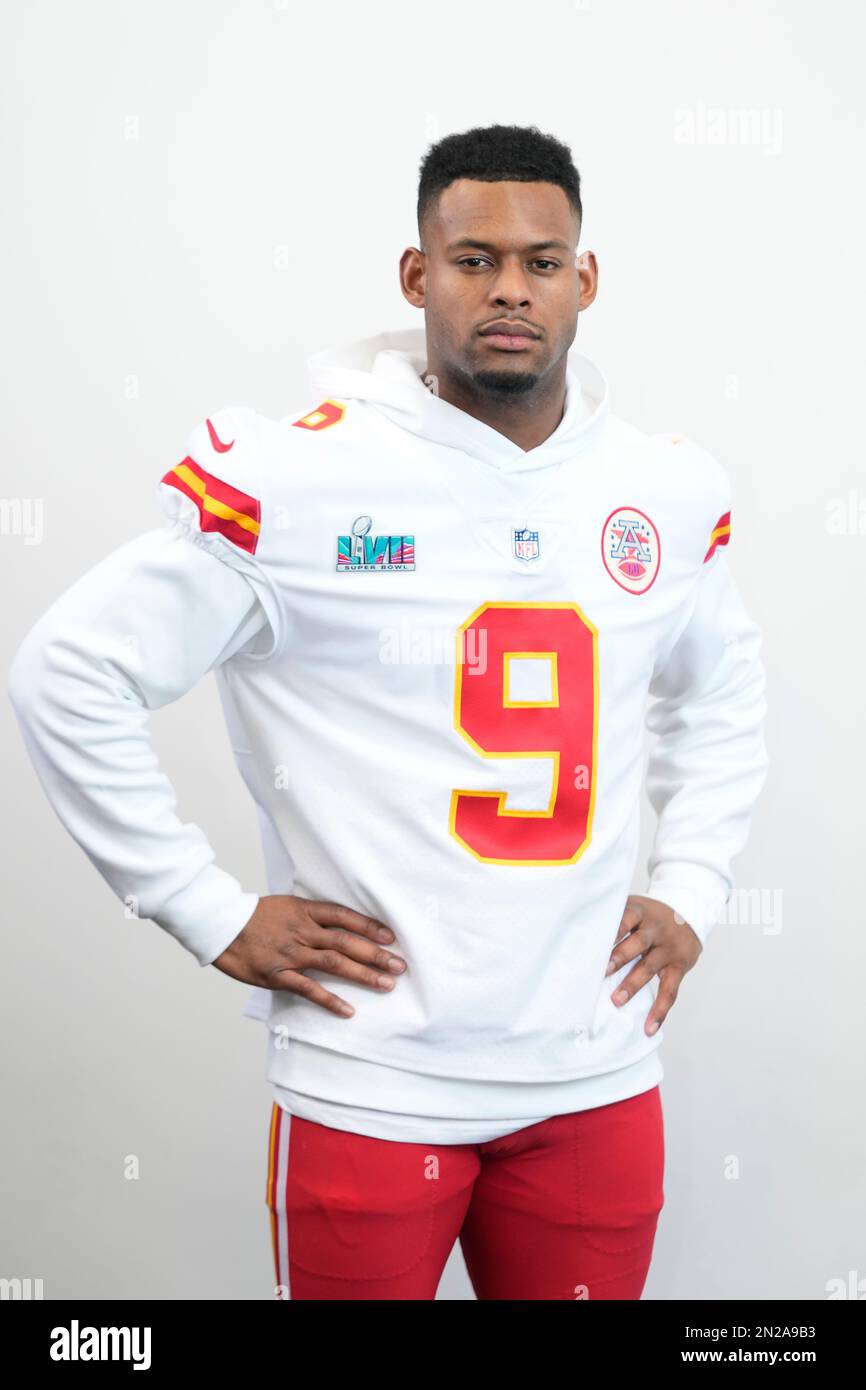 Kansas City Chiefs wide receiver JuJu Smith-Schuster poses for a ...