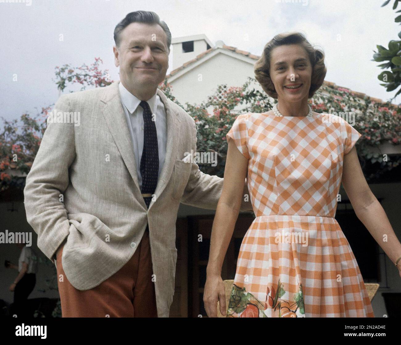 In this May 1963, file photo, New York Gov. Nelson Rockefeller and his ...