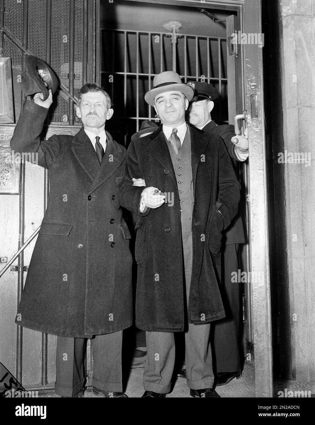 Joseph Gedeon, 54-year-old upholsterer, left, who was held on $1,000 ...