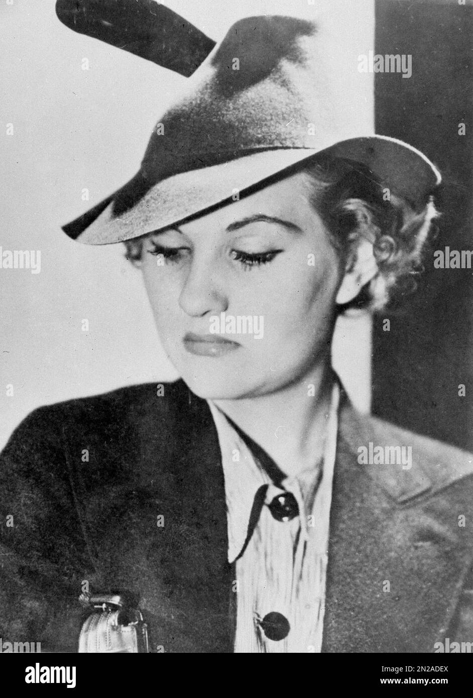 Slain artist's model Veronica Gedeon is pictured in an undated photo in ...