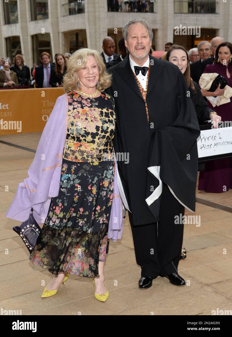 Erica Jong and Ken Burrows attend the American Ballet Theatre's 75th ...