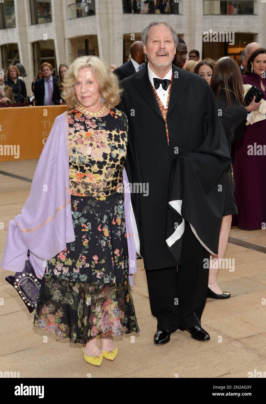 Erica Jong and Ken Burrows attend the American Ballet Theatre's 75th ...