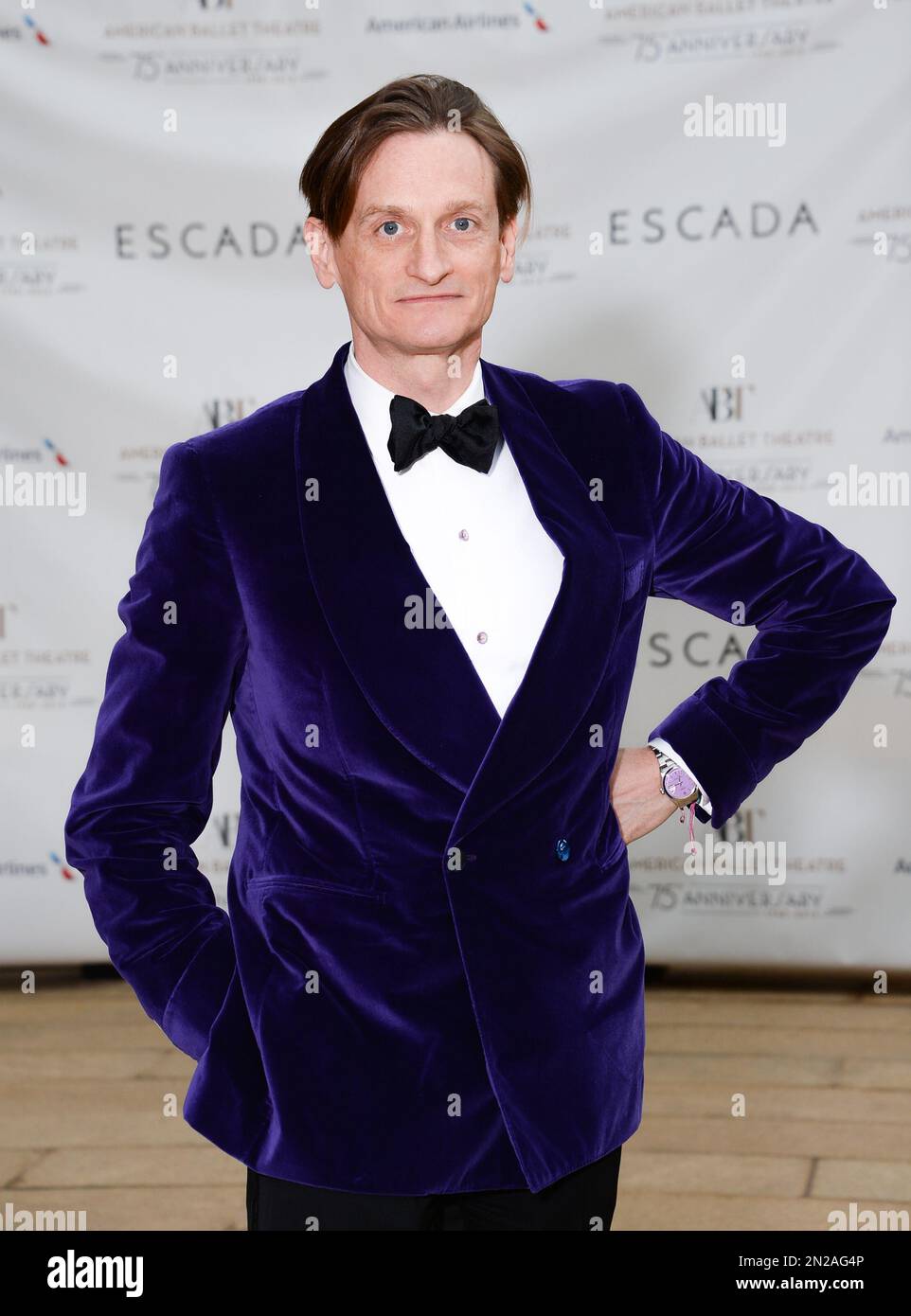Hamish Bowles attends the American Ballet Theatre's 75th Anniversary ...