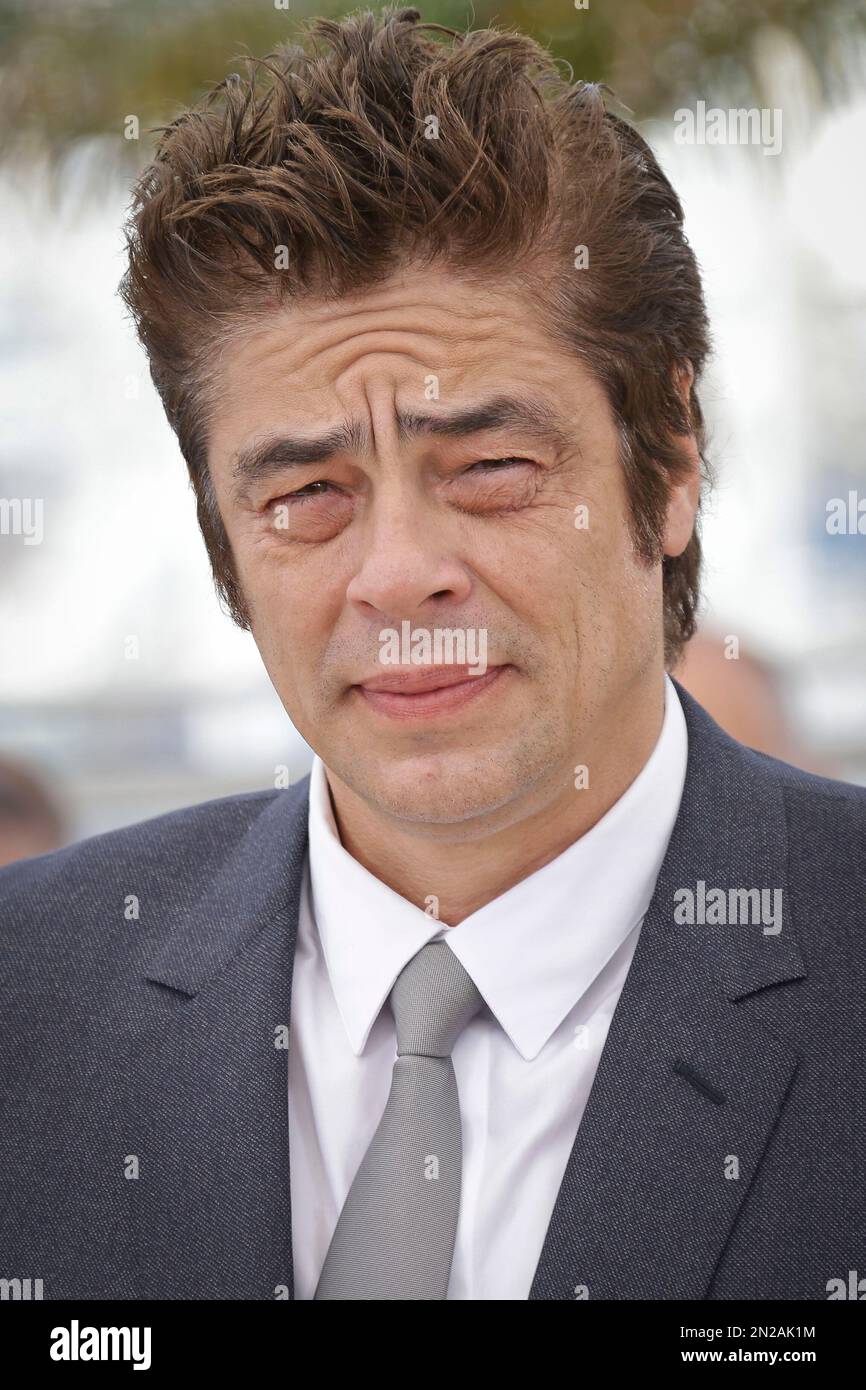 Benicio del Toro poses for photographers during a photo call for the ...
