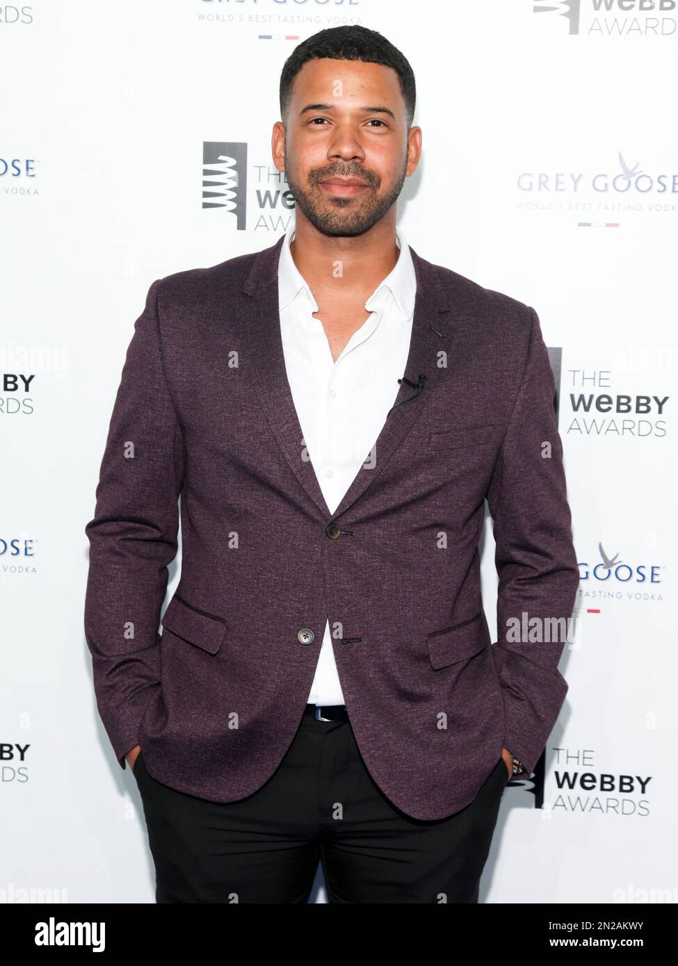 Iman Crosson attends the 19th Annual Webby Awards at Cipriani Wall ...