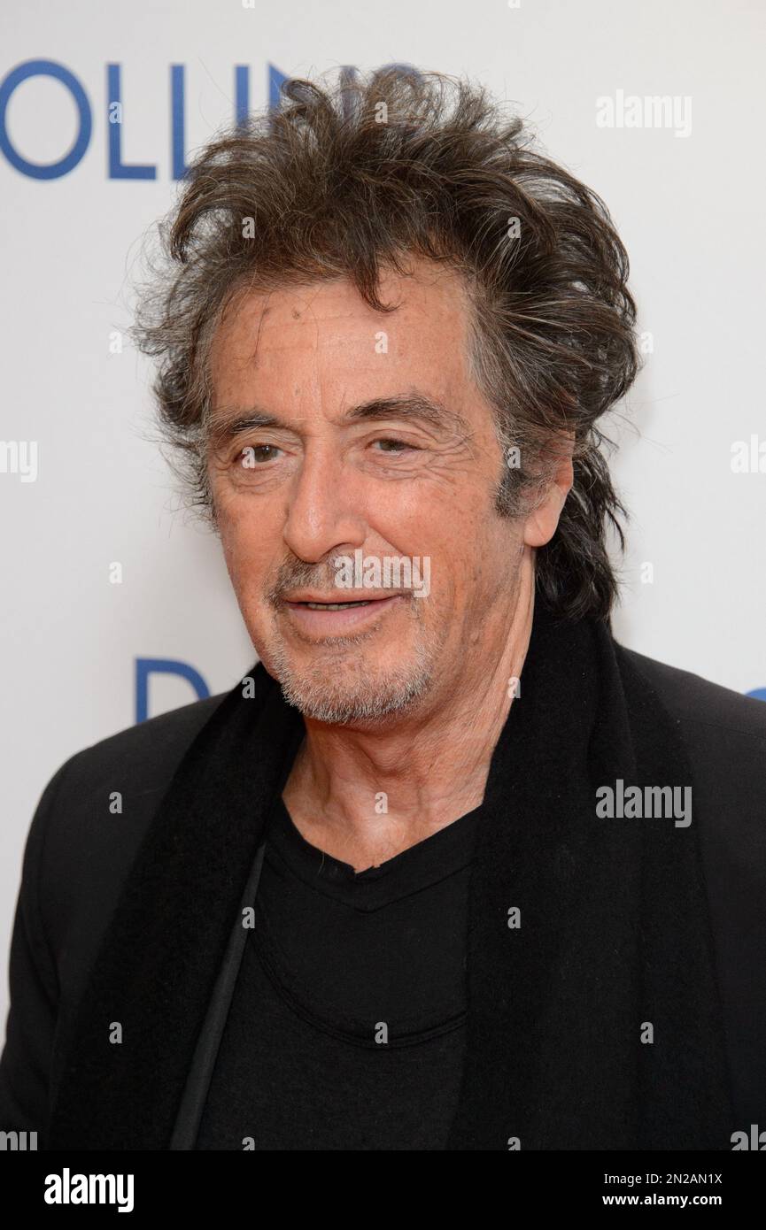 U.S actor, Al Pacino poses for photographers at the UK Premiere of ...