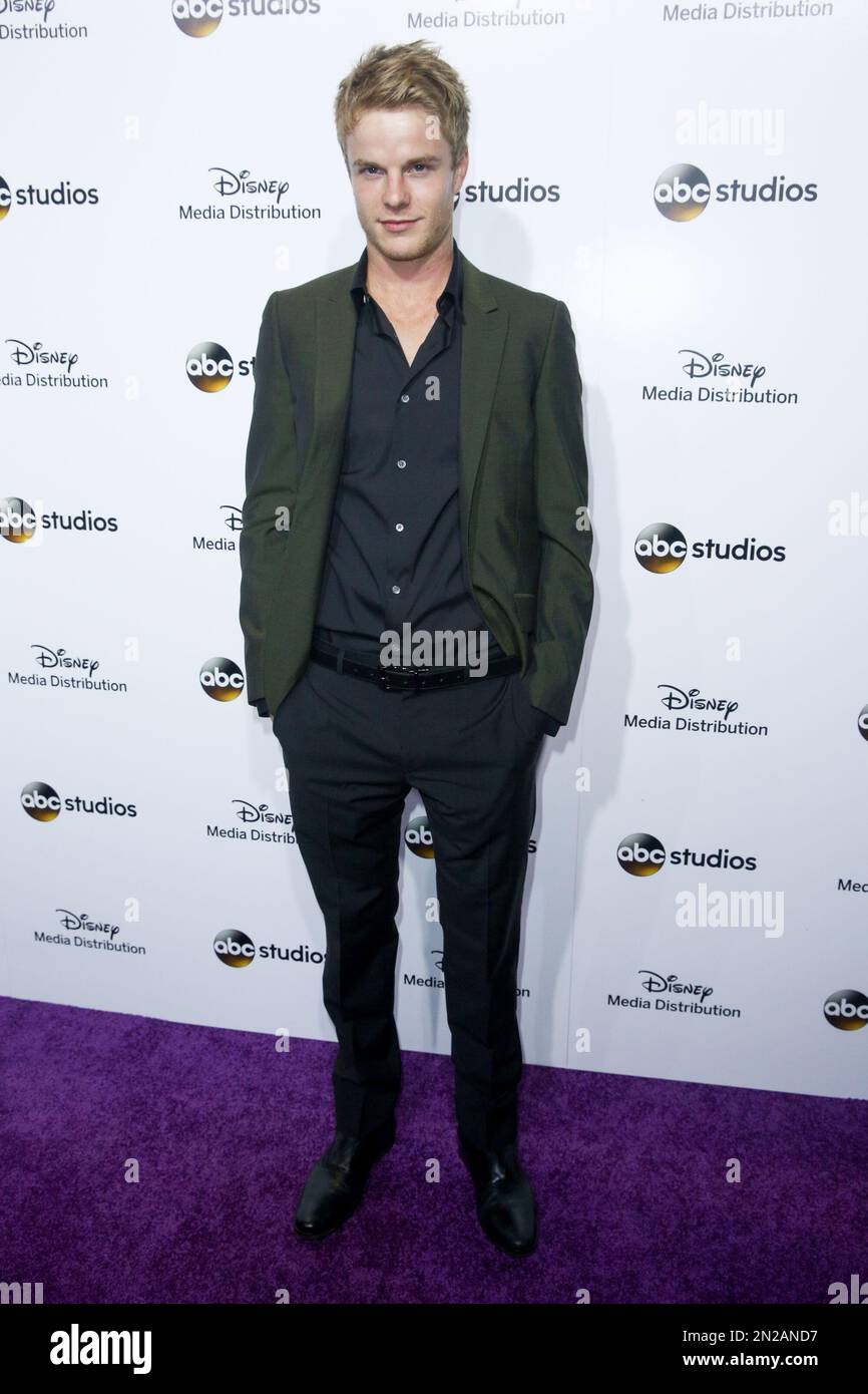Graham Rogers arrives at the at Disney Media Distribution International ...