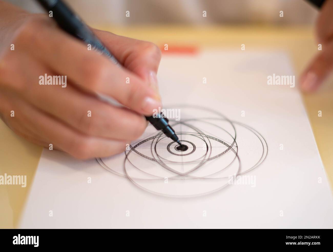 Hand draw antistress hi-res stock photography and images - Alamy