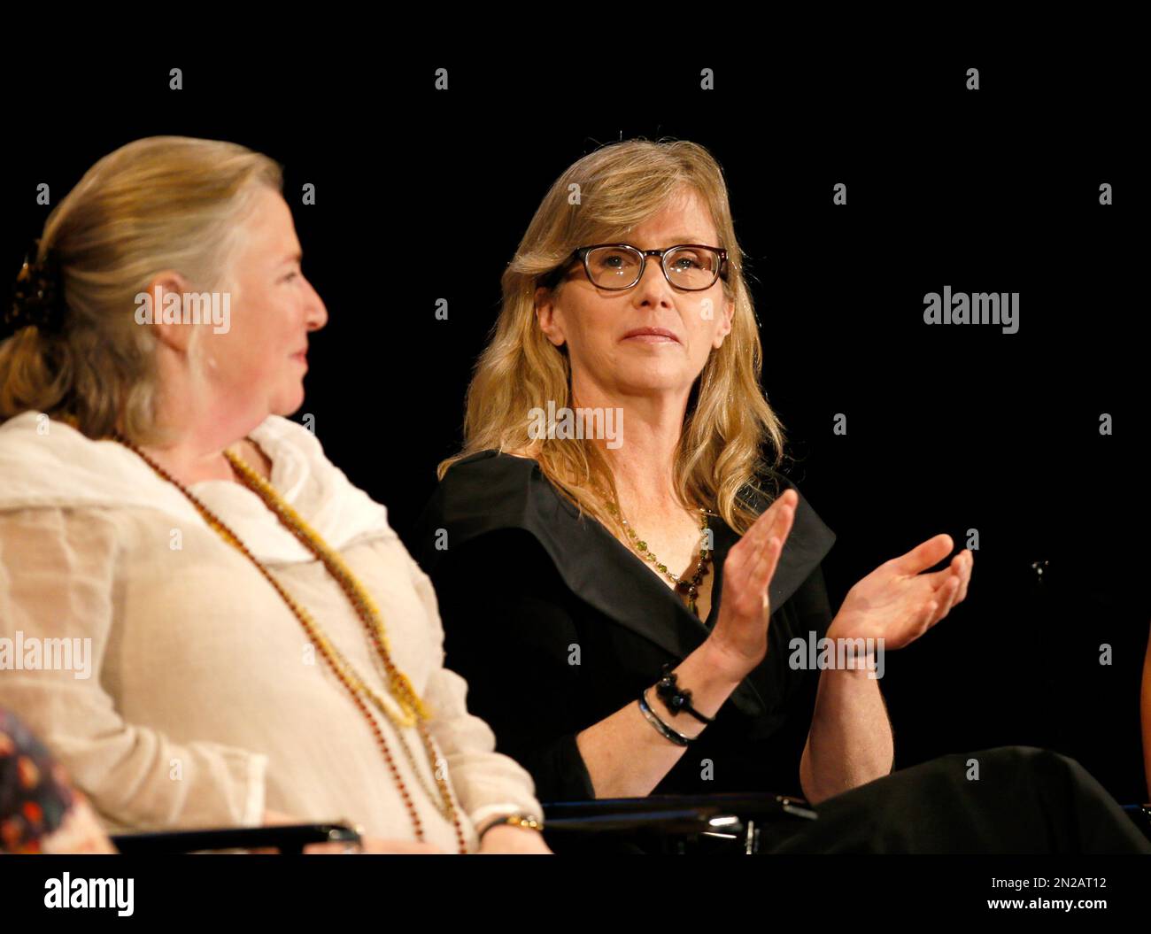 EXCLUSIVE - Ellen Freund, left, and Claudette Didul are seen at A ...