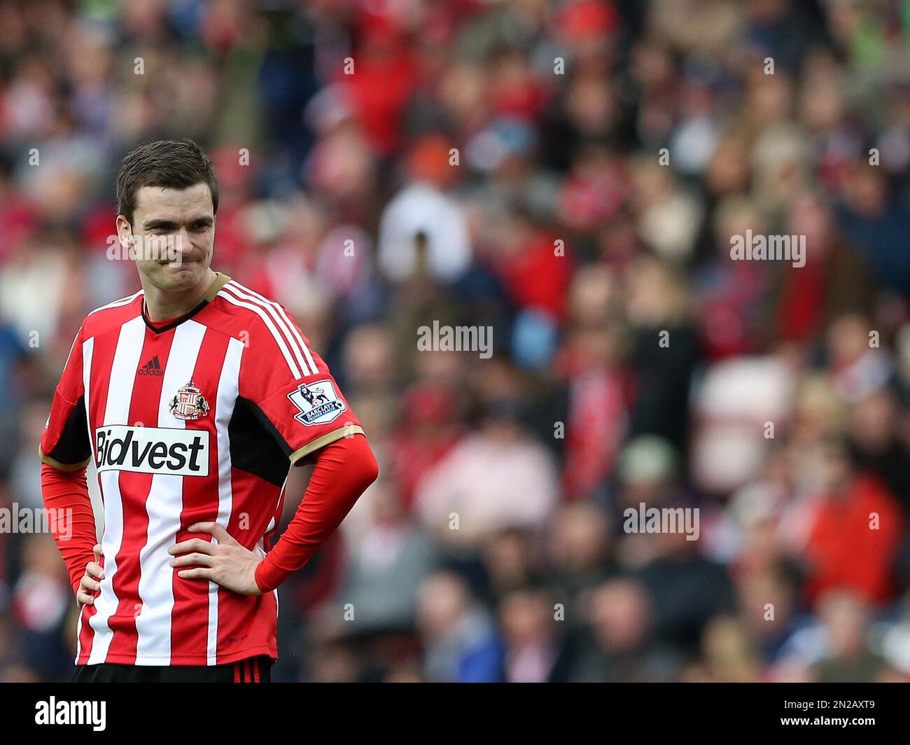 Sunderland's Adam Johnon during their English Premier League soccer ...