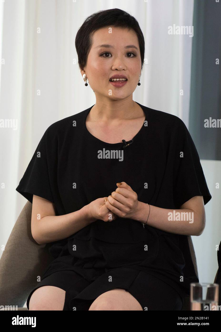 Liang Ying seen at The Hollywood Reporter and Kering Women in Motion ...