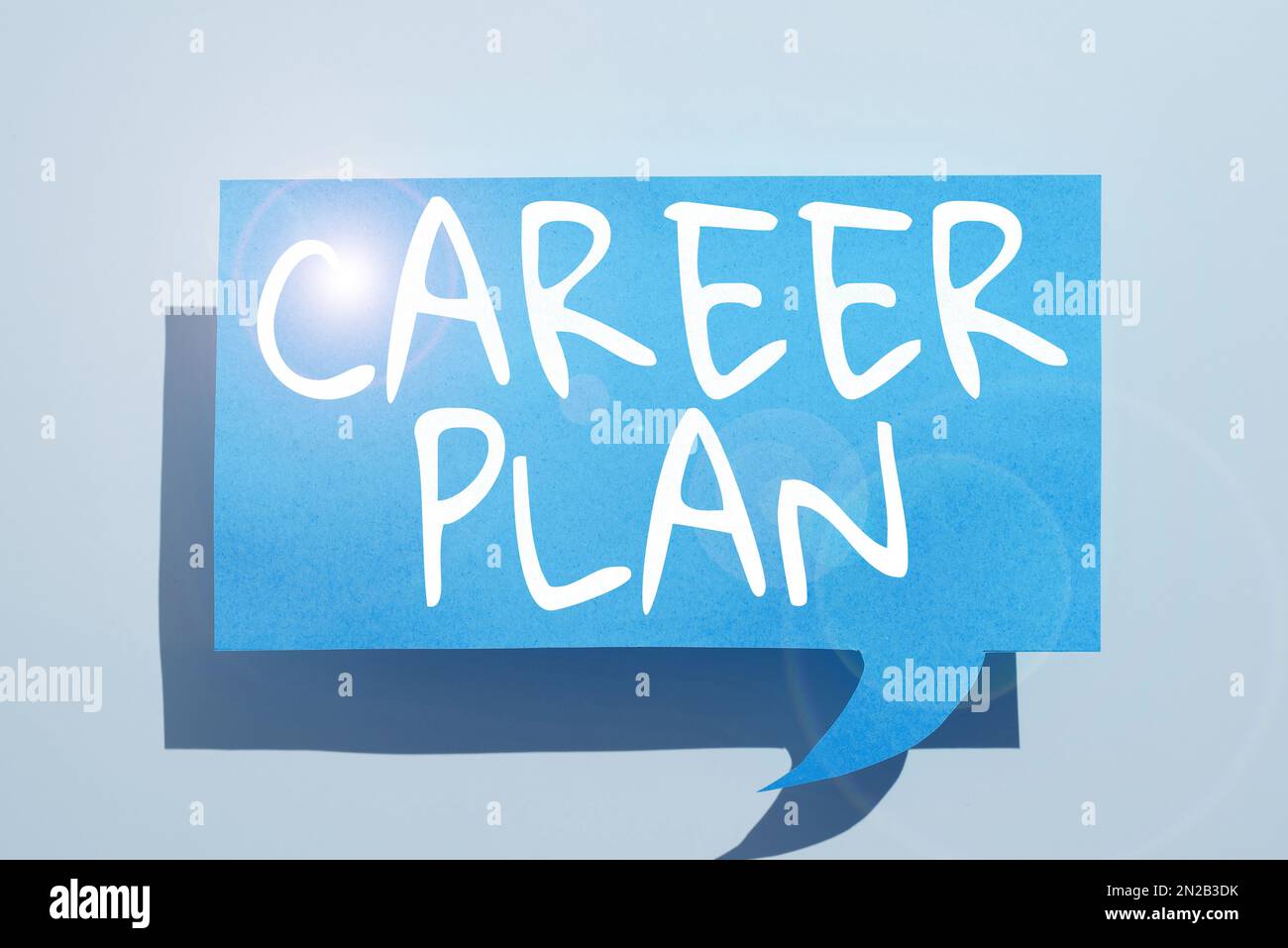 Text showing inspiration Career Plan. Word Written on ongoing process ...