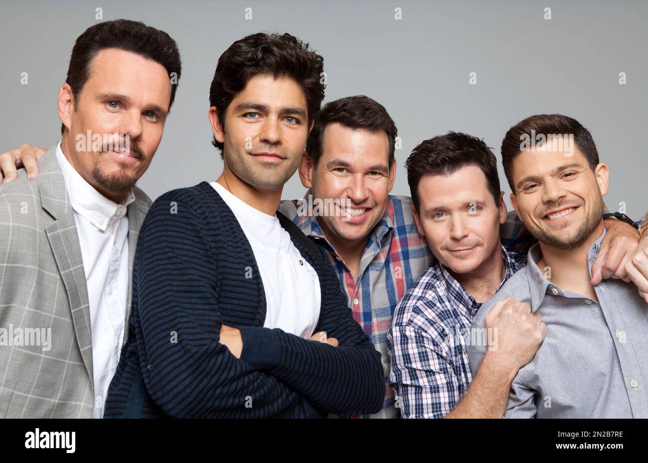 The cast of Entourage including Adrian Grenier, Kevin Connolly, Kevin ...