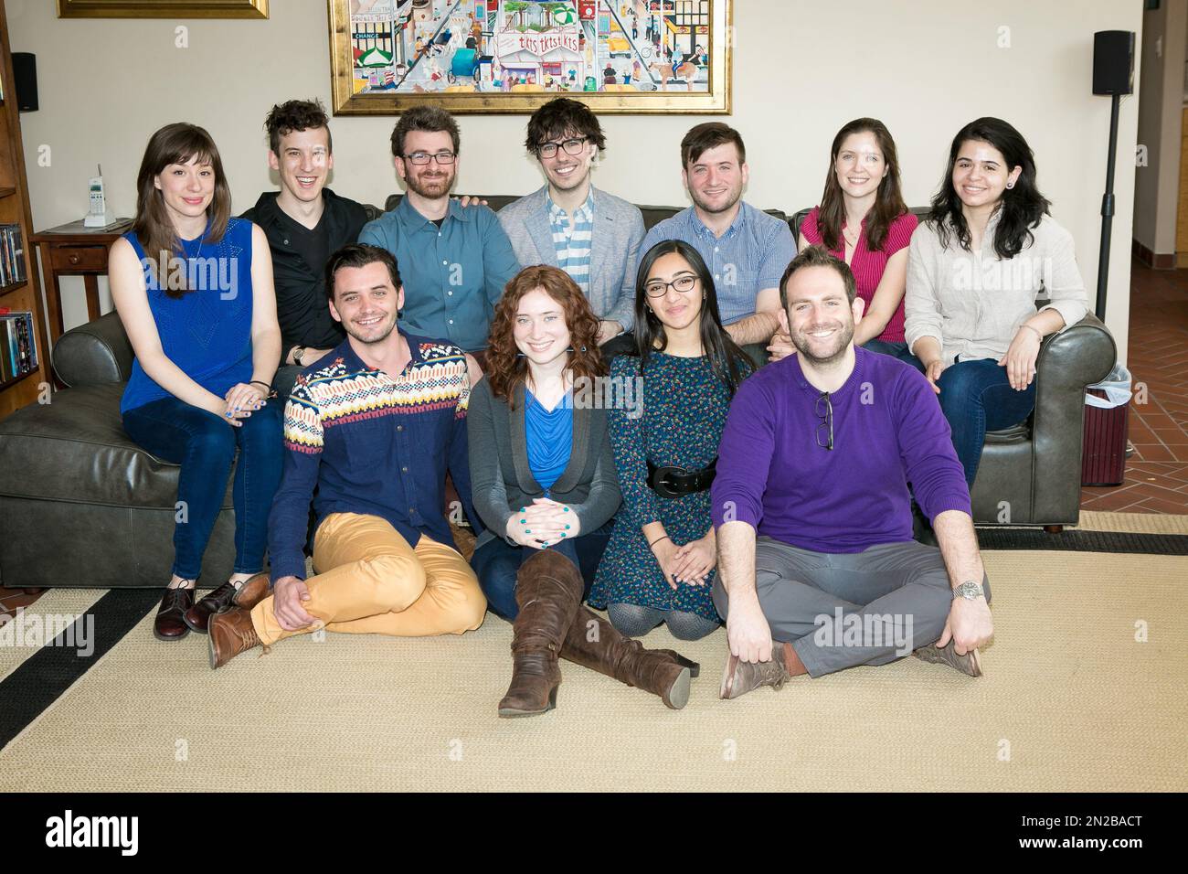 2015 Directing Fellows: [L-R] Annie Tippe, Paul Bedard, Dustin Wills ...