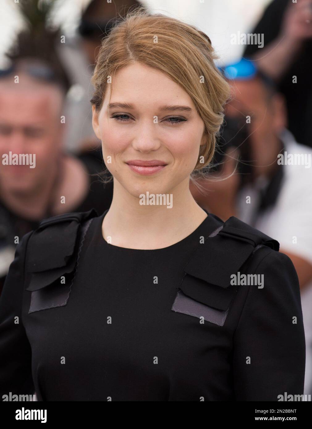 Actress Lea Seydoux poses for photographers during a photo call for the ...