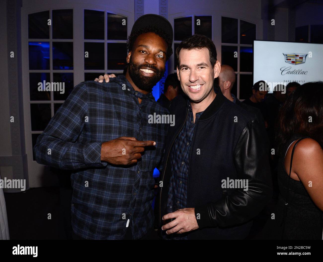 IMAGE DISTRIBUTED FOR CADILLAC - Baron Davis, left, and Doug Ellin ...
