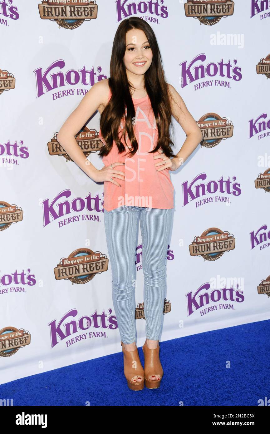 Kelli Berglund arrives at Knott's Berry Farm Launches Voyage To The ...