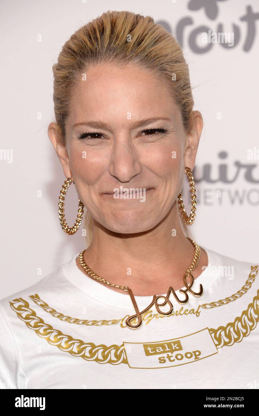 Cat Greenleaf attends the NBCUniversal Cable Entertainment 2015 Upfront ...