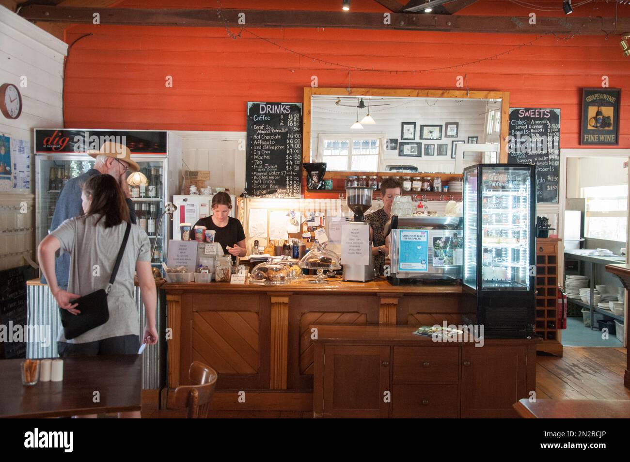 Dig Cafe at Newstead in the historic central goldfields region of ...