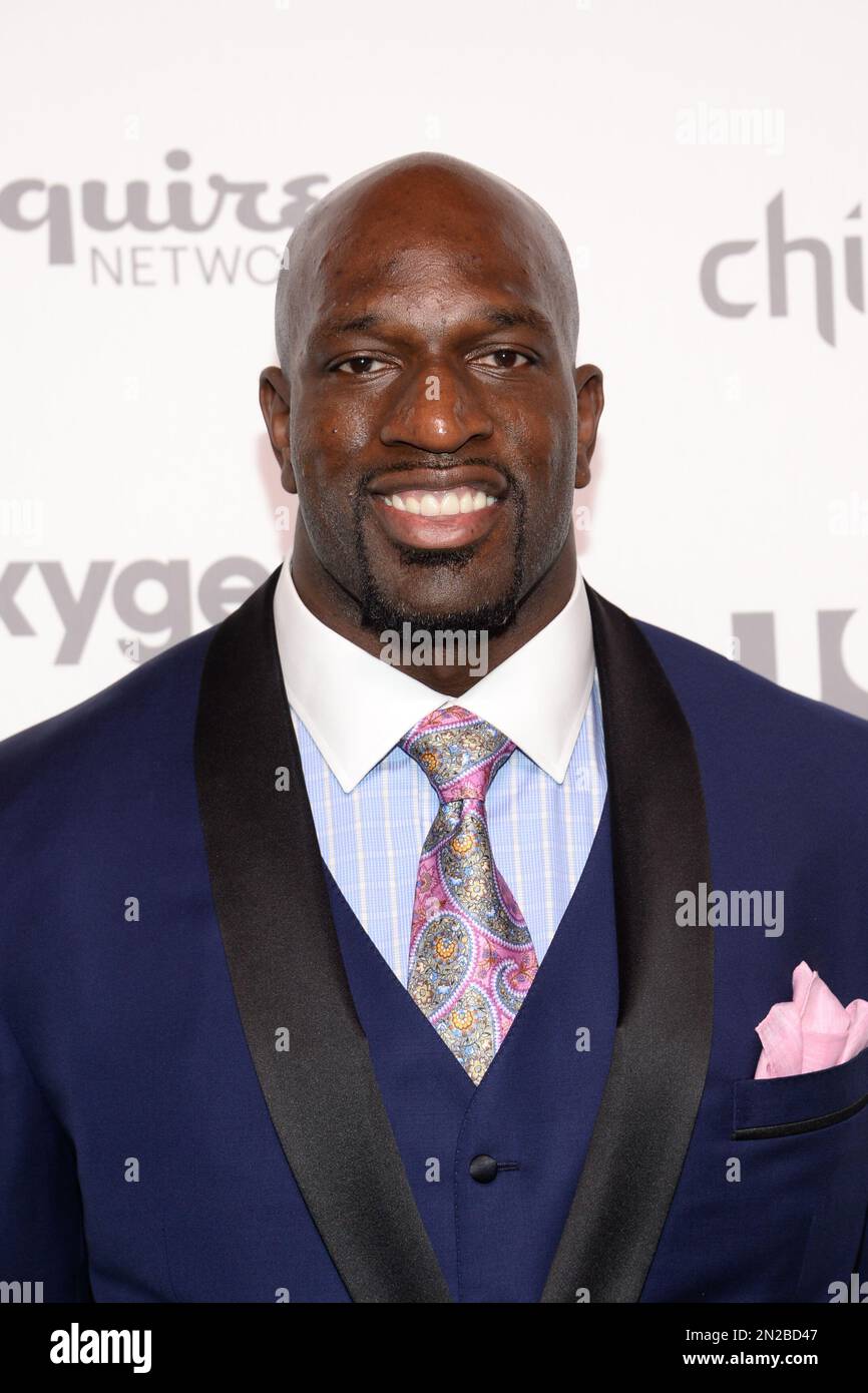 Wrestler Titus O'Neil attends the NBCUniversal Cable Entertainment 2015 ...