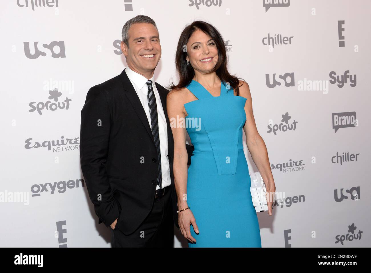 TV Personalities Andy Cohen, left, and Bethenny Frankel attend the ...