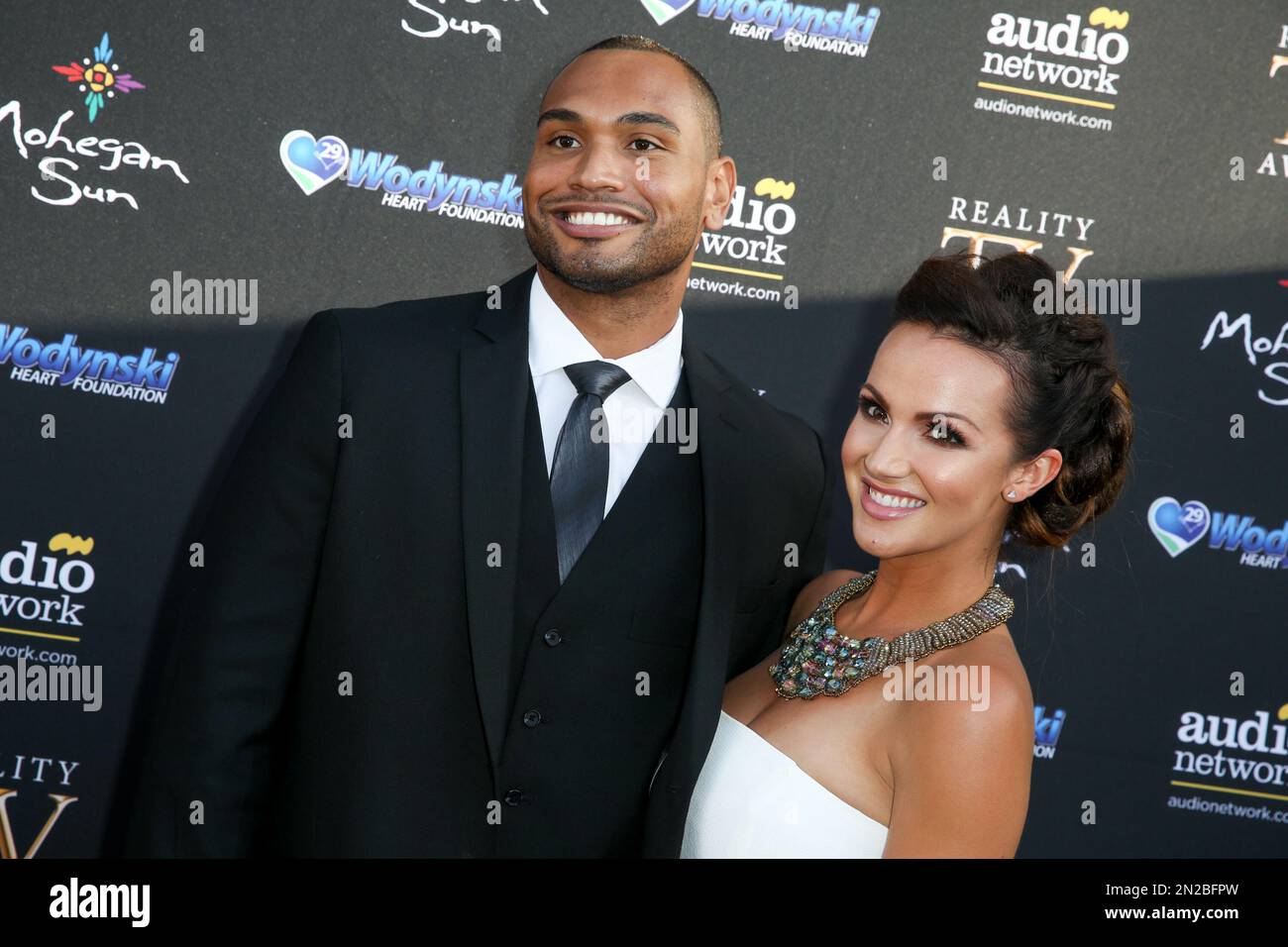 Devin Shepherd, left, and Brittany Martinez arrive at the 3rd Annual ...