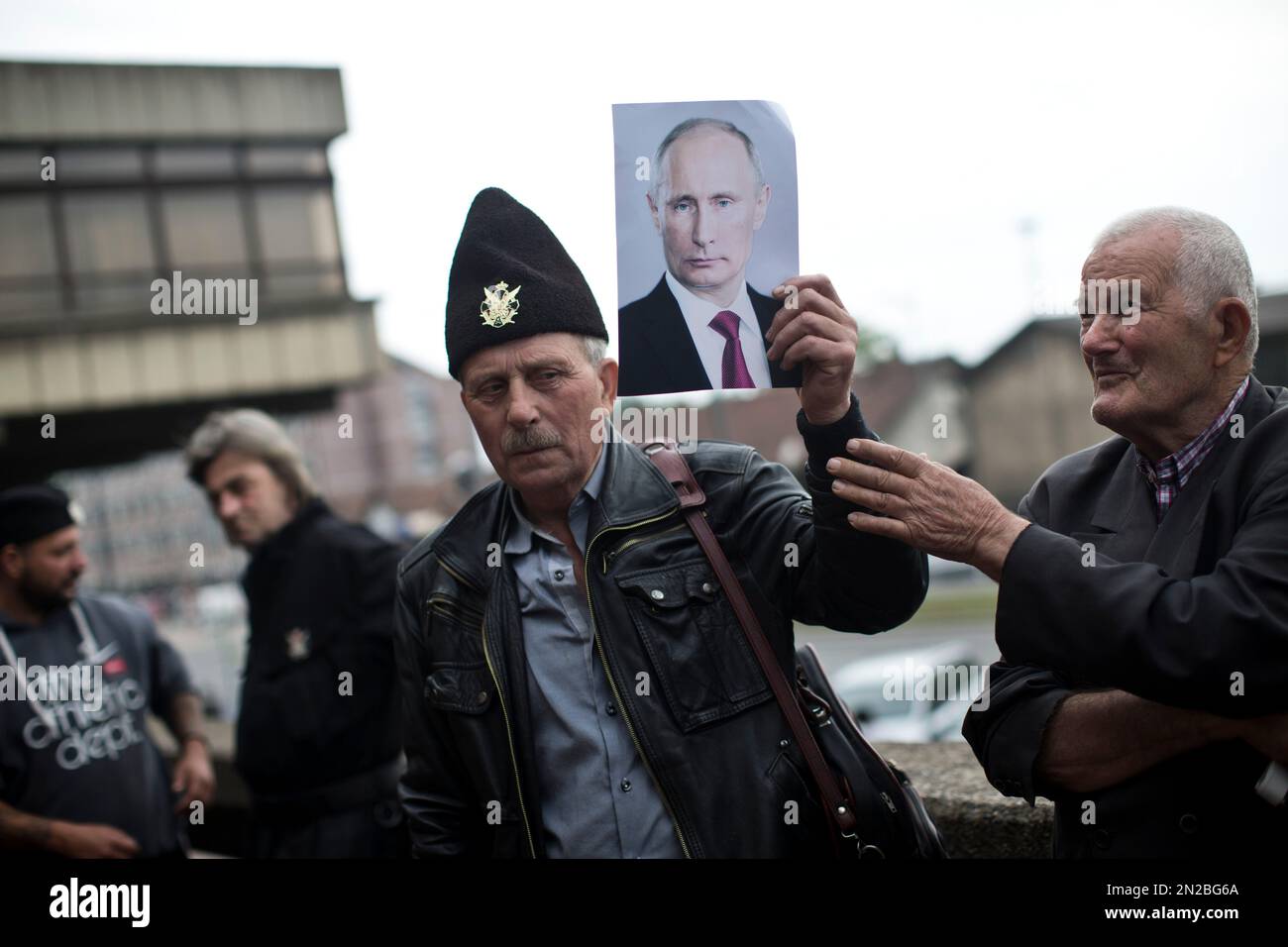 A supporter of Gen. Draza Mihajlovic, a World War II royalist guerrilla ...