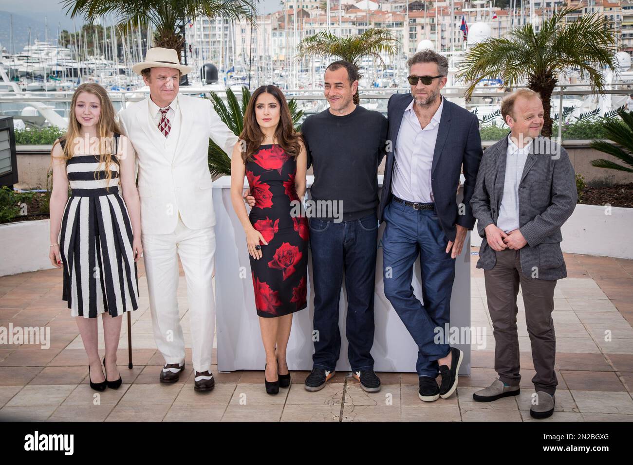 Bebe Cave, John C. Reilly, Salma Hayek, director Matteo Garrone ...