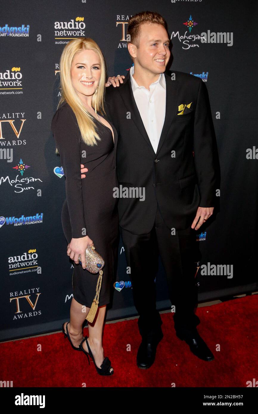 Heidi Montag, left, and Spencer Pratt arrive at the 3rd Annual Reality ...
