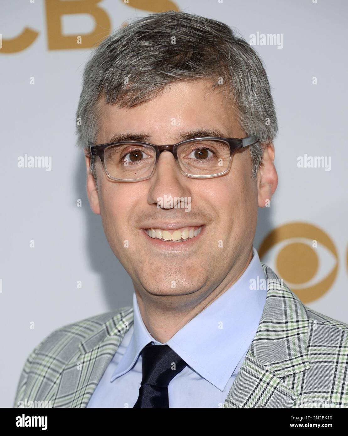 Mo Rocca attends the CBS Network 2015 Programming Upfront at The Tent ...