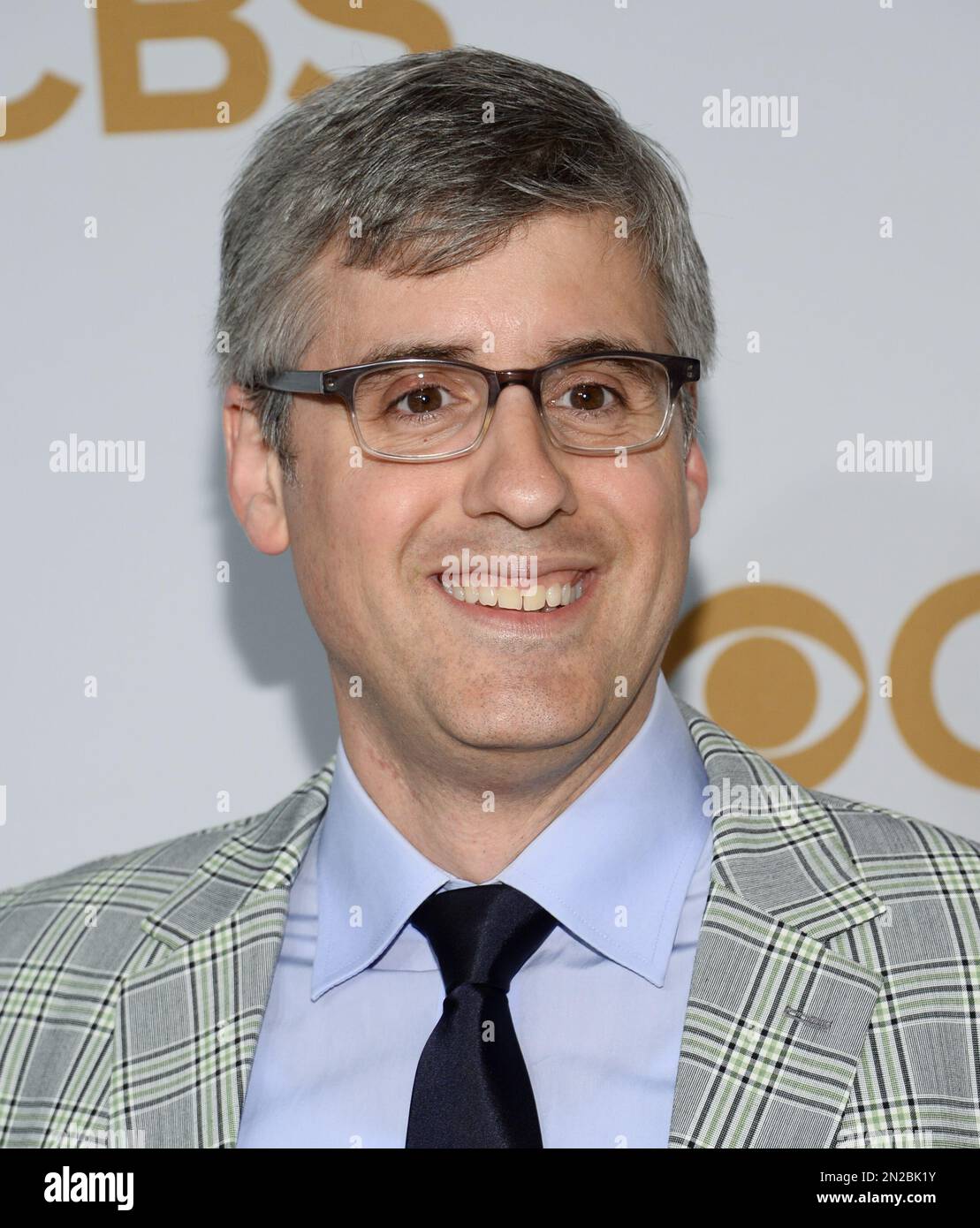 Mo Rocca attends the CBS Network 2015 Programming Upfront at The Tent ...
