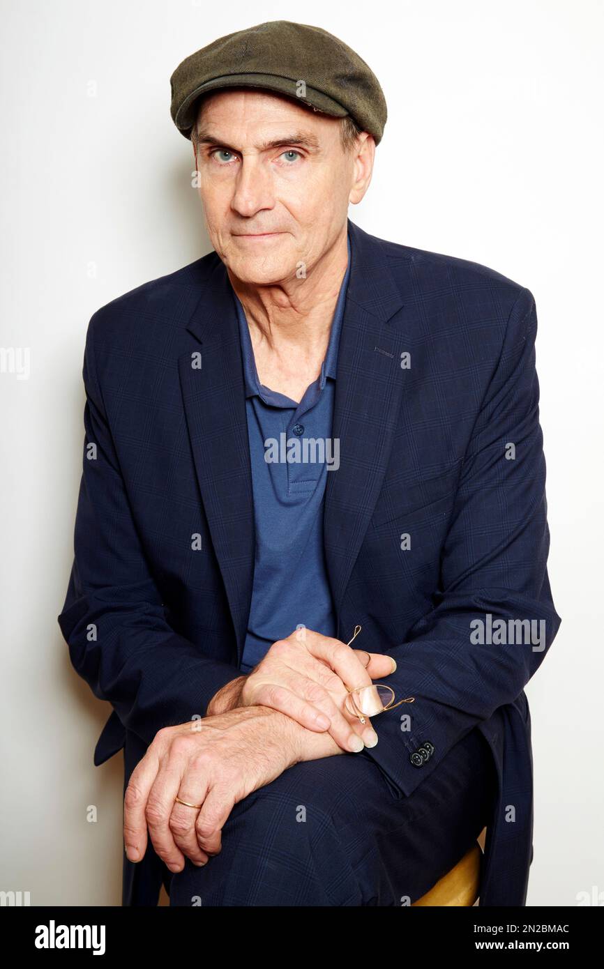 Grammy Award winning singer-songwriter James Taylor poses for a ...