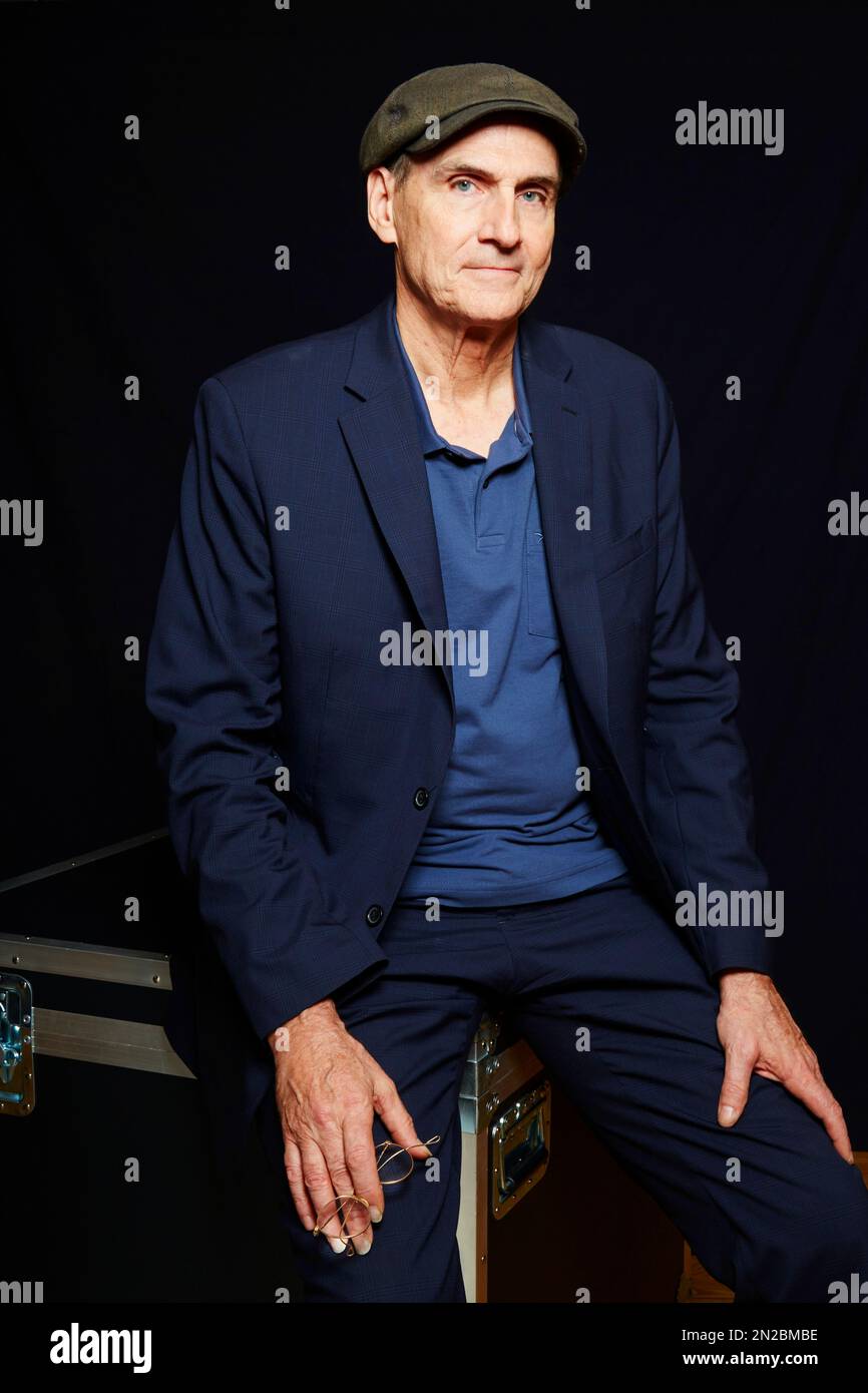 Five-time Grammy Award winning singer-songwriter James Taylor poses for ...