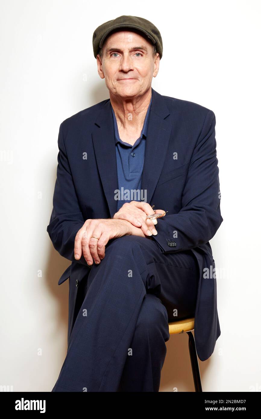 Five-time Grammy Award winning singer-songwriter James Taylor poses for ...