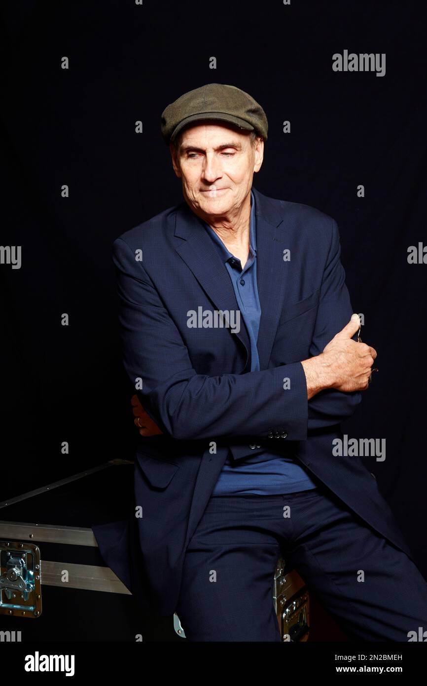 Five-time Grammy Award winning singer-songwriter James Taylor poses for ...