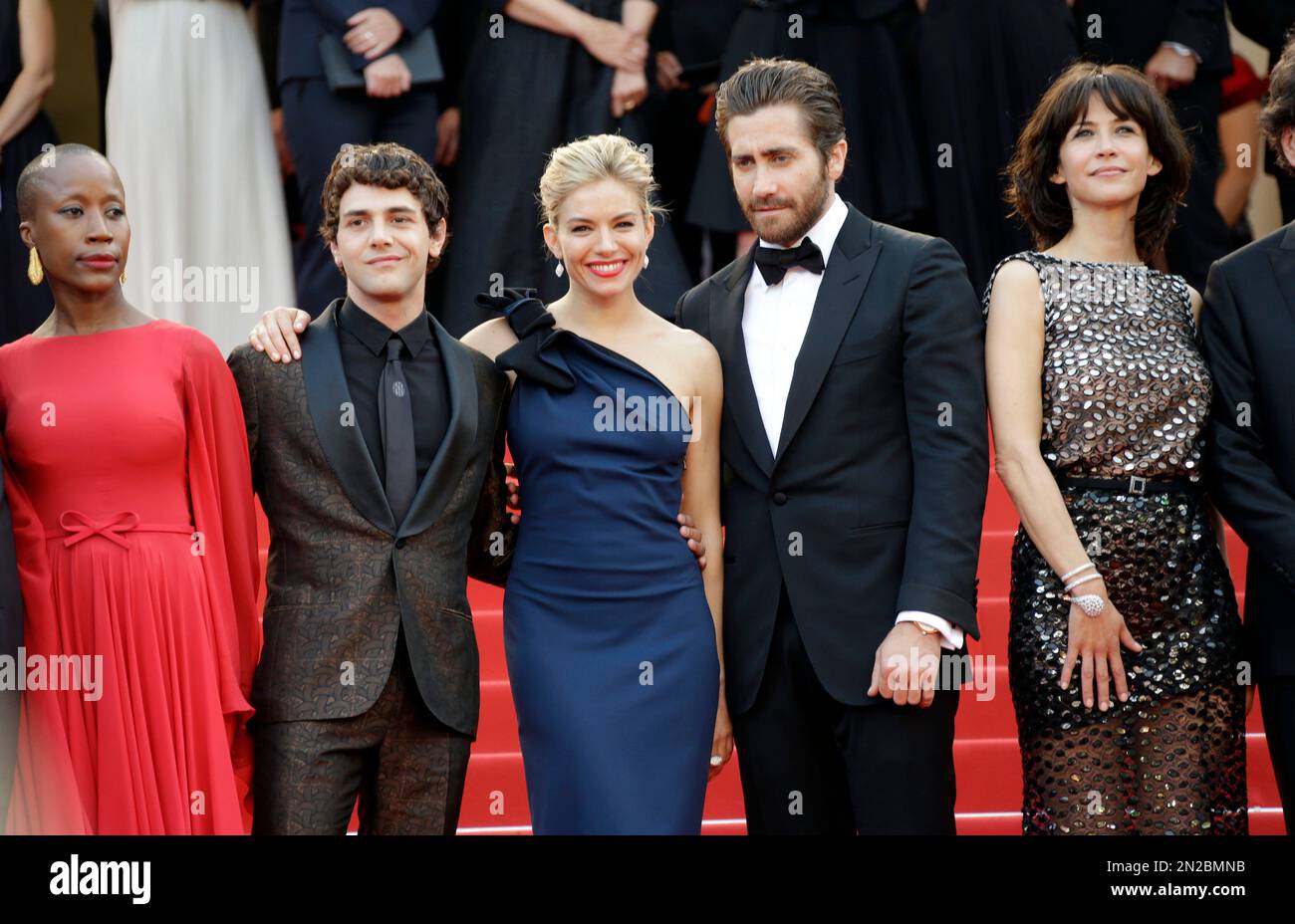 From left, Rokia Traore, Xavier Doran, Sienna Miller, Jake Gylenhaal ...