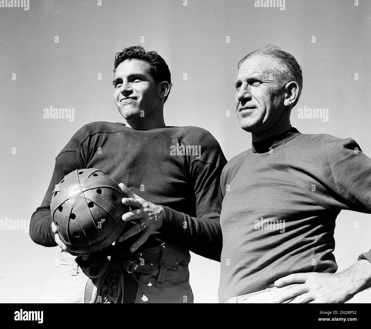 Southern California's football captain Don McNeil, who plays center ...