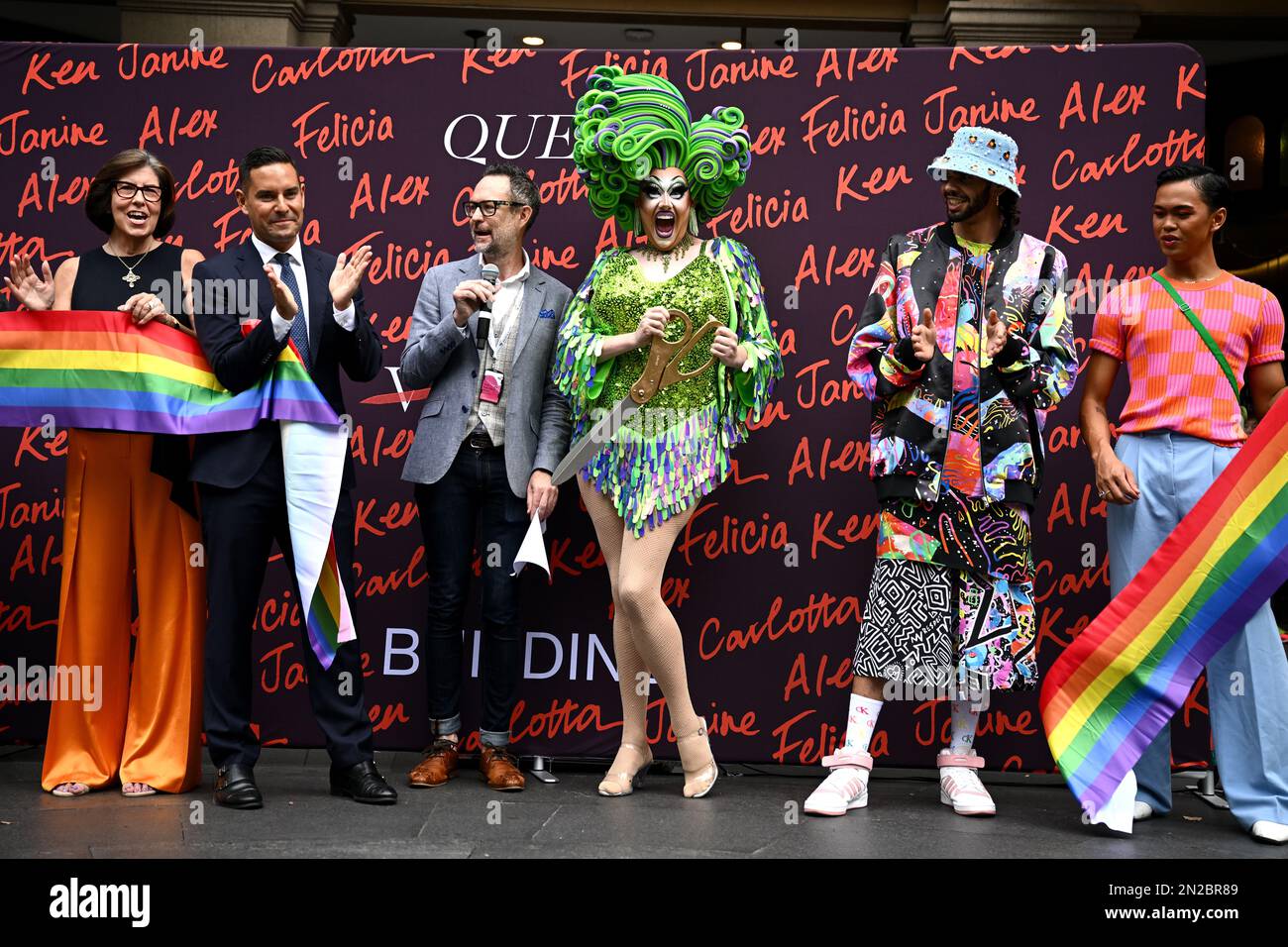 (L-R) Australian Equality Chair Janine Middleton, Independent Sydney MP ...