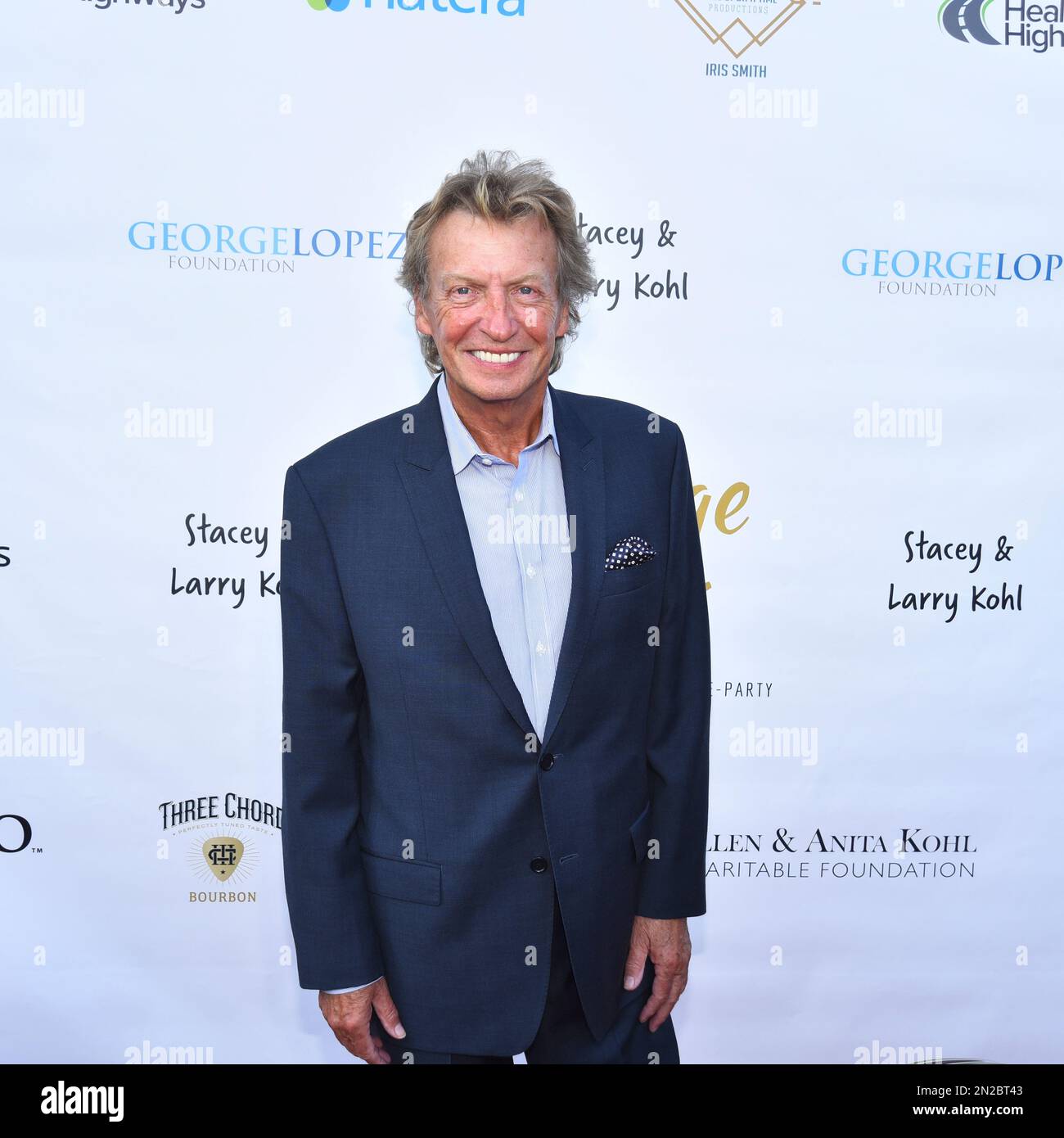 Nigel Lythgoe attends the 15th Annual George Lopez Celebrity Golf ...