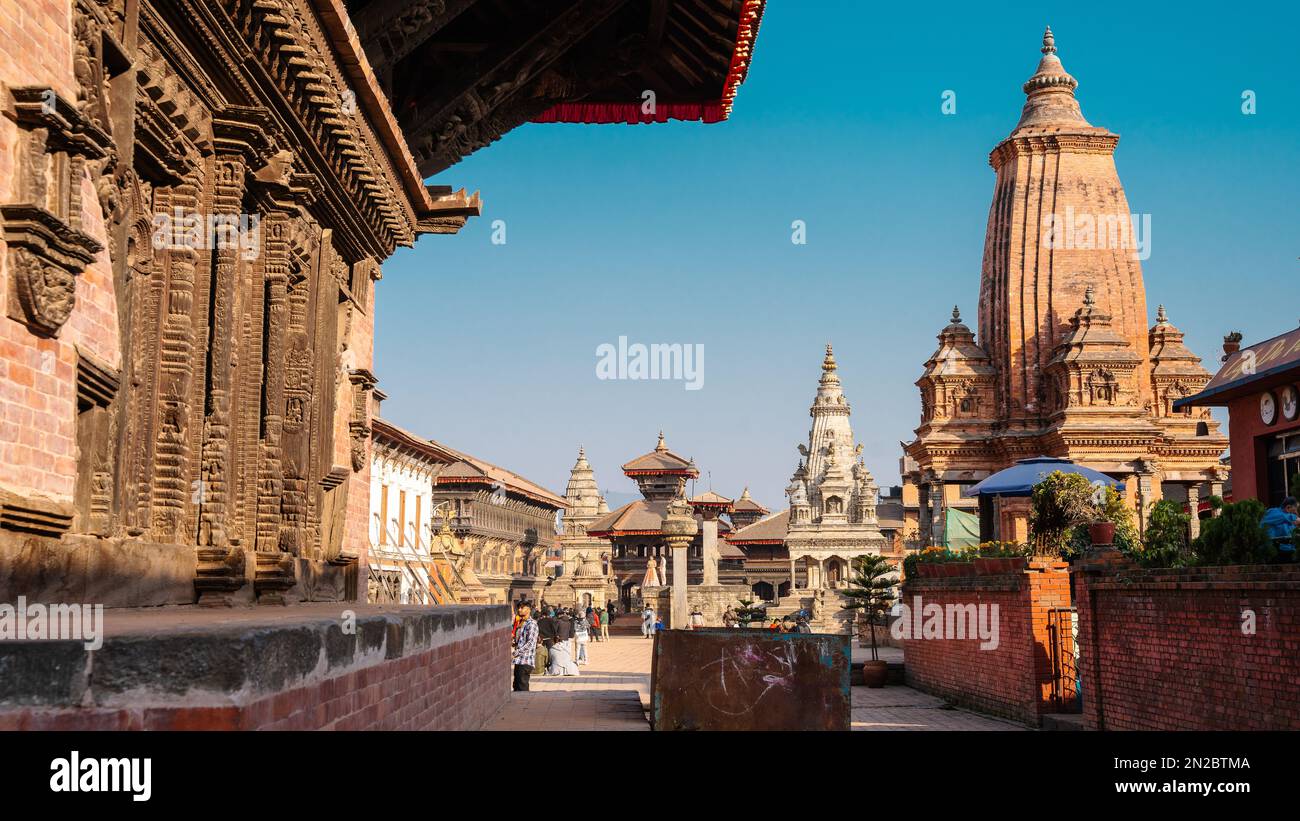 Krishna Temple in Patan Lalitpur Nepal Stock Photo - Alamy