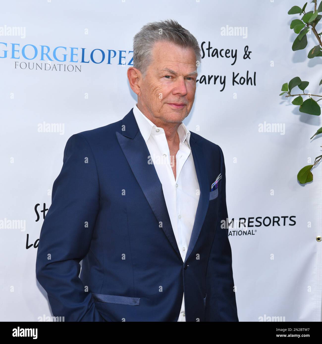 David Foster attends the 15th Annual George Lopez Celebrity Golf ...