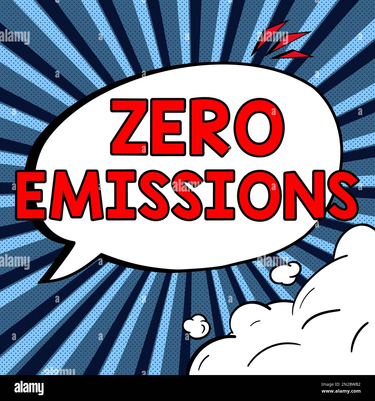 Hand writing sign Zero Emissions. Business approach emits no waste ...