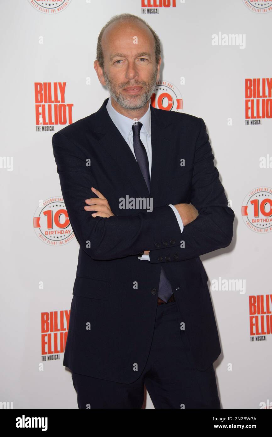 Eric Fellner poses for photographers upon arrival for Billy Elliot The ...