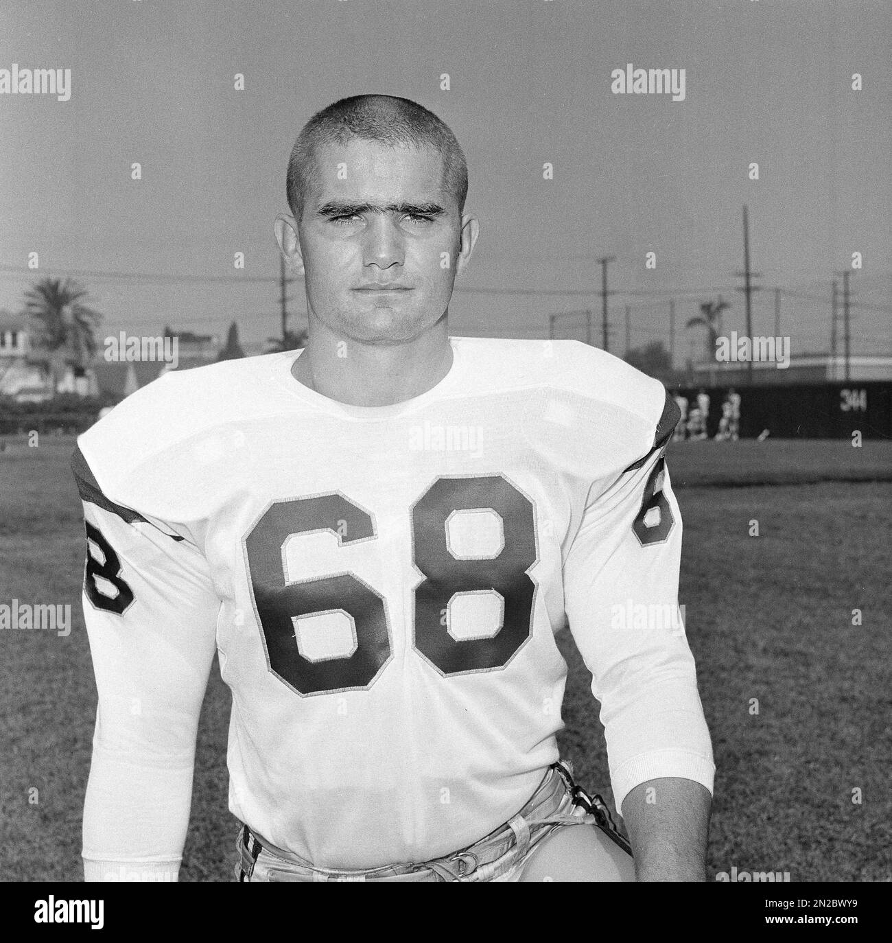 Mike McKeever of USC is pictured in Los Angeles, Aug. 31, 1959. (AP ...