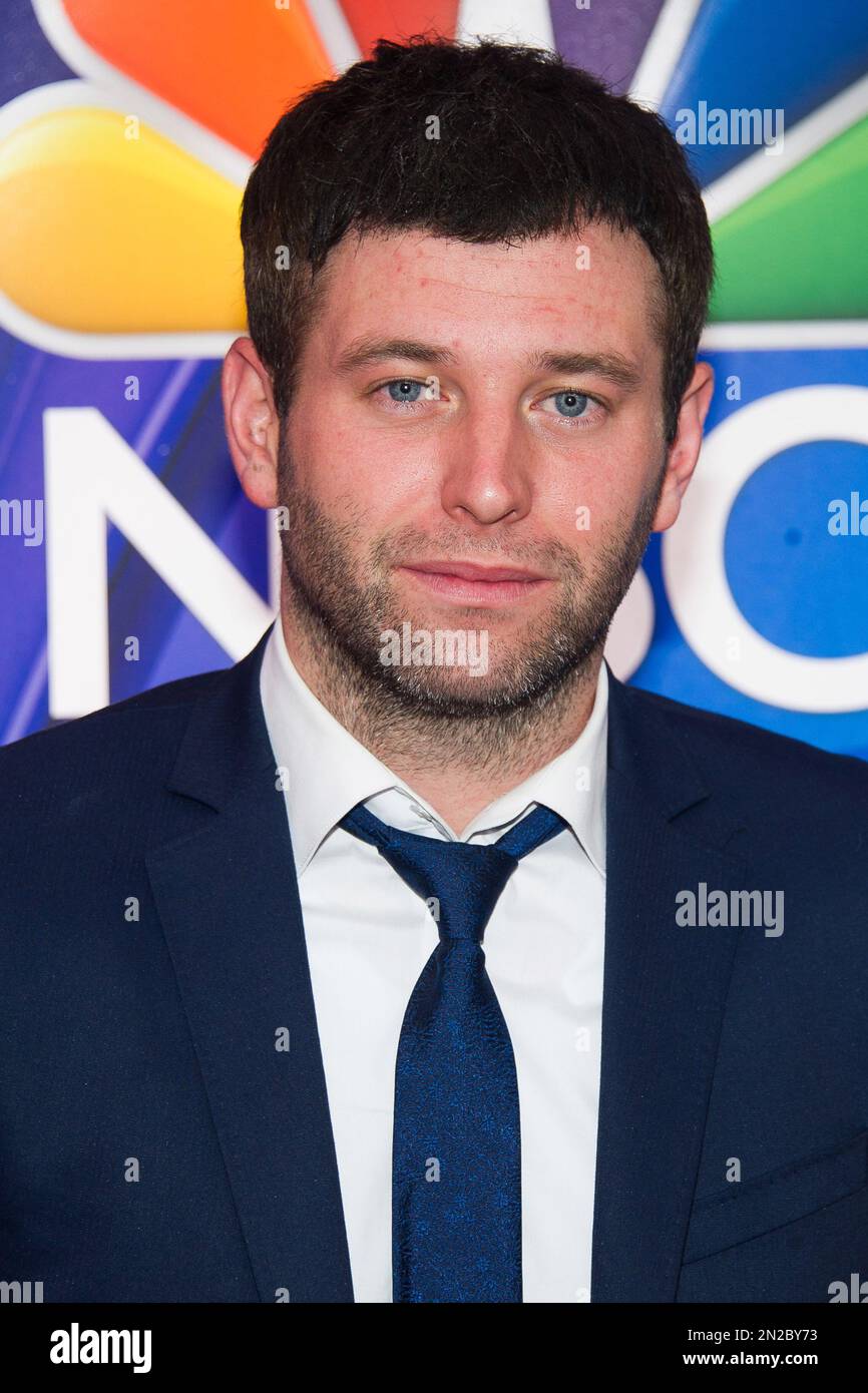 Brent Morin arrives at the NBC Network 2015 Programming Upfront ...
