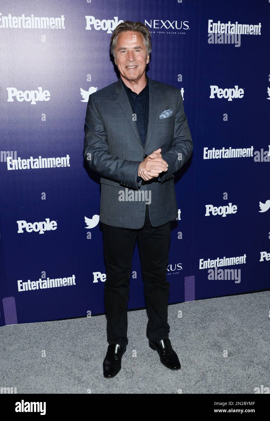 Actor Don Johnson attends the Entertainment Weekly and People New York ...