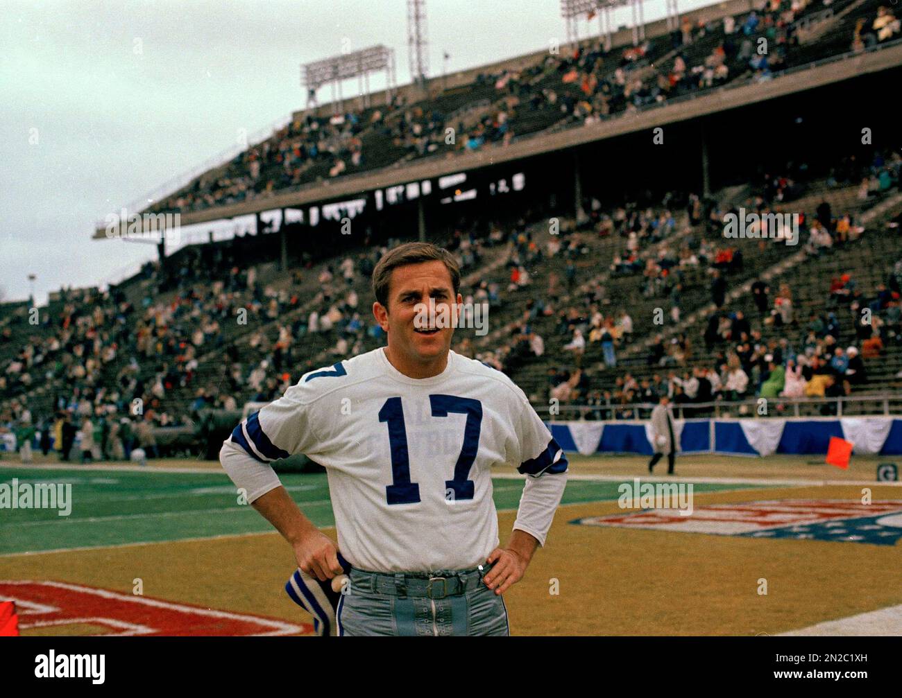 Dallas Cowboys quarterback Don Meredith is pictured, 1968. (AP Photo ...