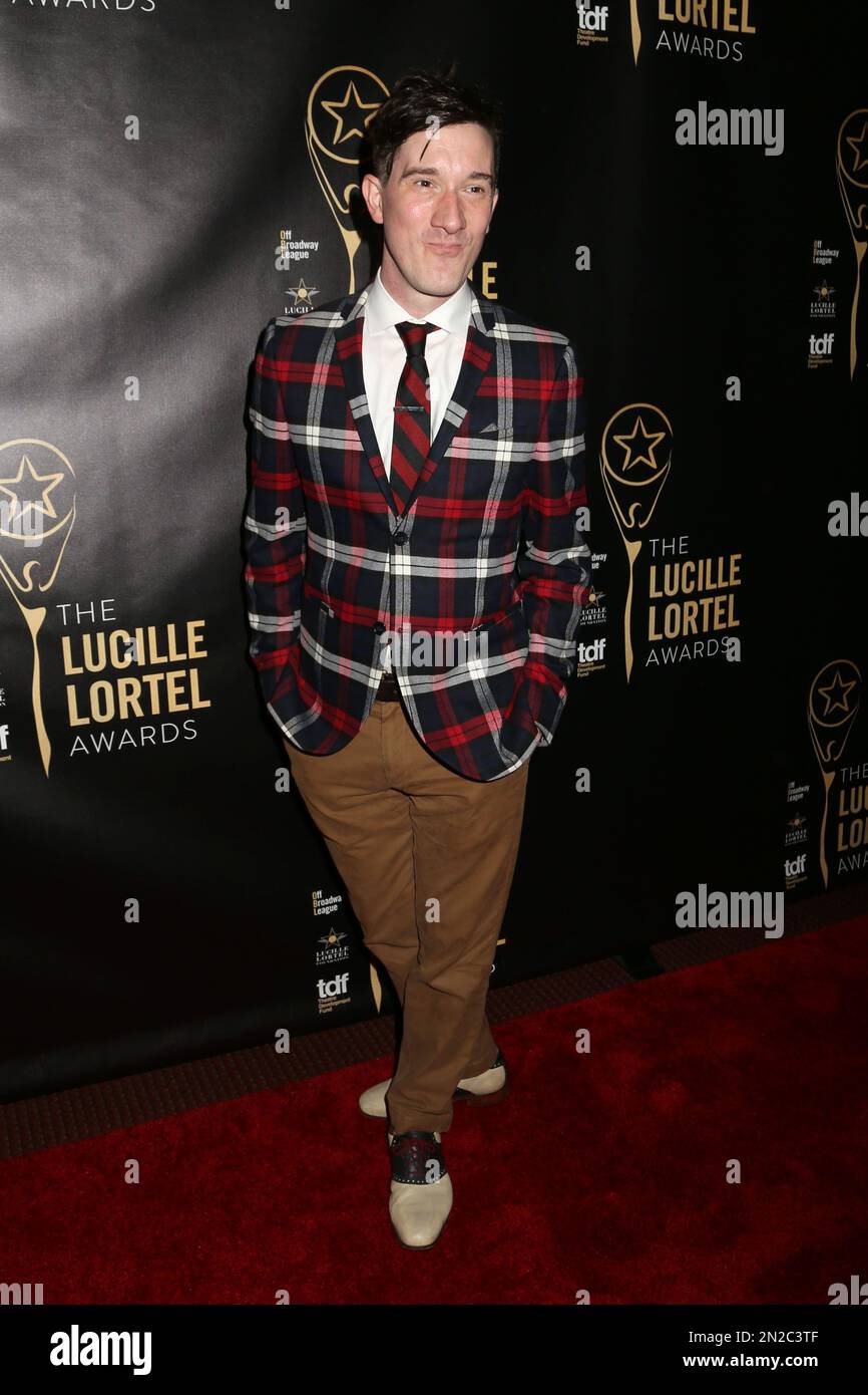 Carson Elrod attends the 30th Annual Lucille Lortel Awards at the NYU Skirball Center on Sunday ...